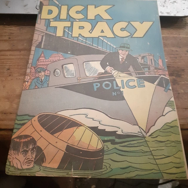 DICK TRACY POLICE n° 1 CHESTER GOULD popped wheat 1947 EUR 75,00 ...