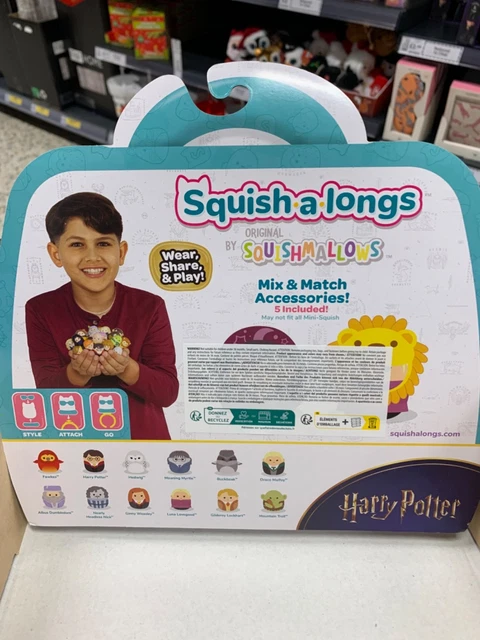 SQUISHMALLOWS: SQUISH-A-LONGS - Harry Potter Squish & Accessory 12-Pack ...