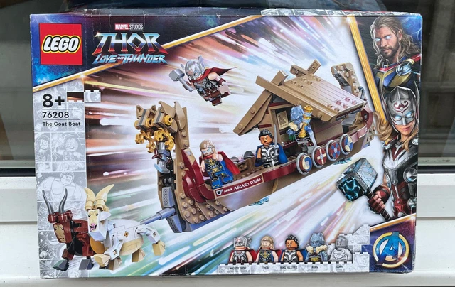 LEGO 76208 MARVEL Super Heroes The Goat Boat Thor Love & Thunder ...