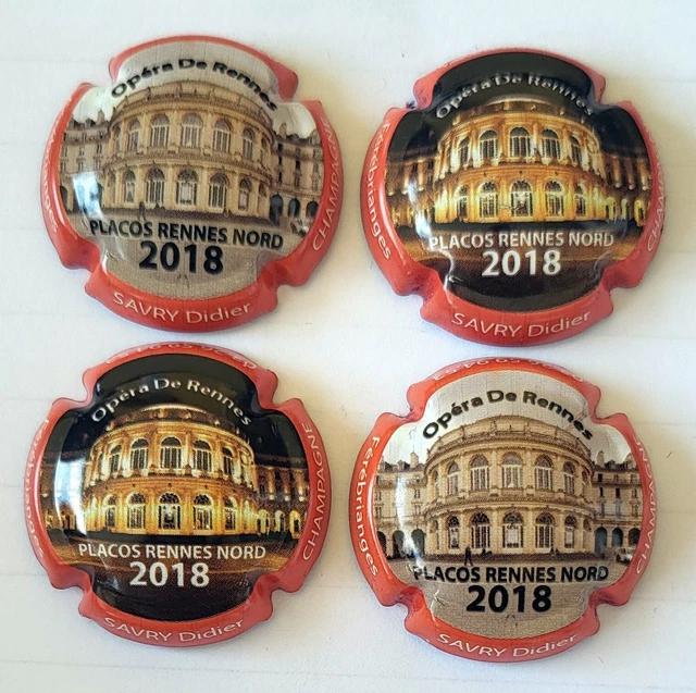 4 CAPSULES DE CHAMPAGNE SAVRY Didier - INTROUVABLES (voir description ...