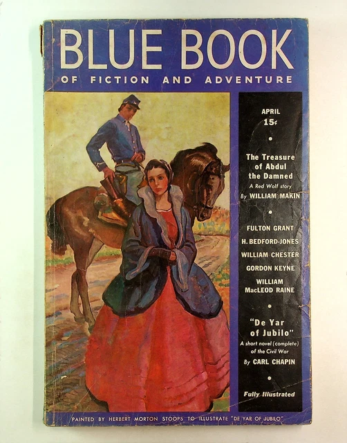 BLUE BOOK PULP / Magazine Apr 1938 Vol. 66 #6 GD TRIMMED £41.10 ...