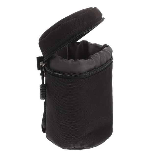 LENS STORAGE BAG Professional Camera Case Lenses Carrier Accessories ...
