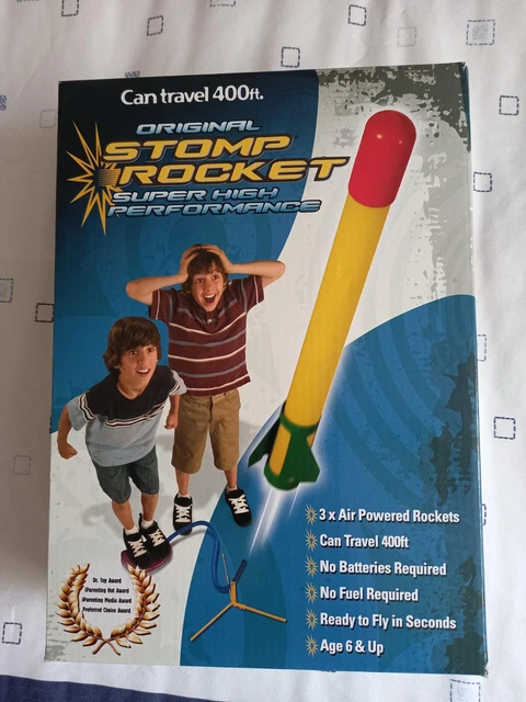 STOMP ROCKET SUPER High Performance Rocket Kit 400 Ft High + Refill ...