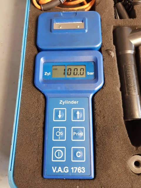 ORIGINAL VW AUDI VAG 1763 Spezialwerkzeug Kompressionsdruckprüfer ...