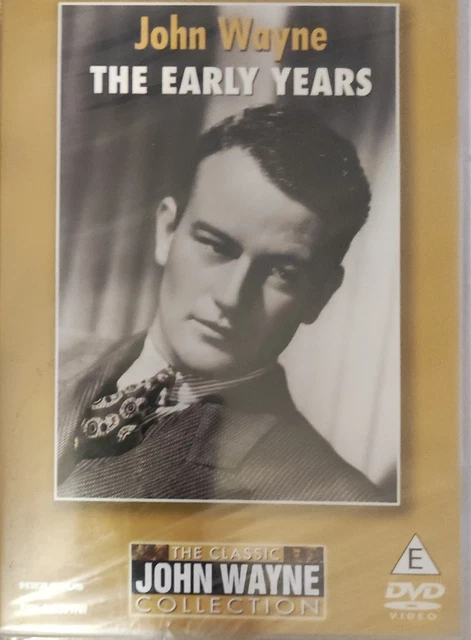 JOHN WAYNE - The Early Years DVD - John Wayne Collection, New & Sealed ...
