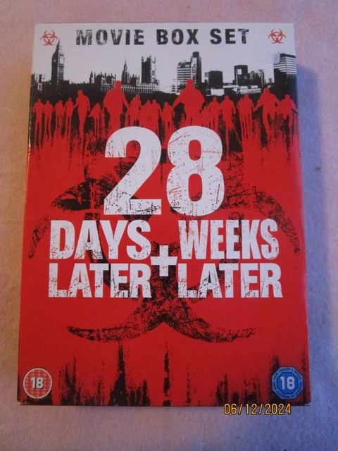 28 DAYS LATER/28 Weeks Later [DVD] BOX SET DANNY BOYLE ZOMBIE £9.99 ...