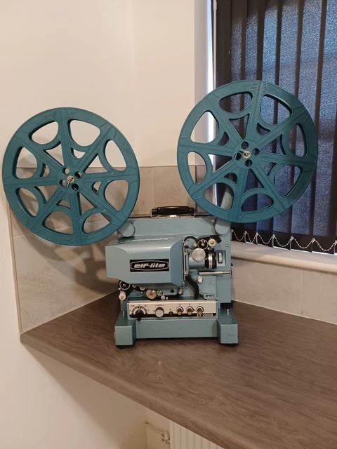 ELF EX-2000A XENON PORTABLE 16MM PROJECTOR WITH SCHNEIDER 1" 25mm LENS ...