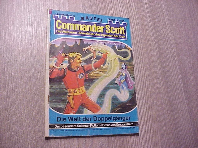 COMMANDER SCOTT - Agent der Erde Nr. 29 - BASTEI-Verlag 1975 - Z 2- EUR 1,00 - PicClick DE