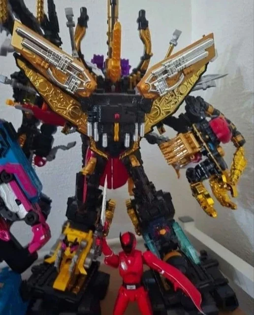 BANDAI JAPÓN MEGAZORD Power rangers Super Sentai DX God King Ohger ...