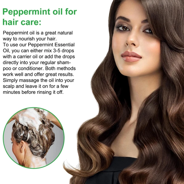 PEPPERMINT ESSENTIAL OIL 120ML Pure 120 ml (Pack of 1), Amber £10.49 ...