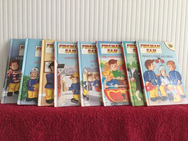 BUNDLE OF 8 Vintage Fireman Sam Buzz Books 1990-1992 £6.00 - PicClick UK