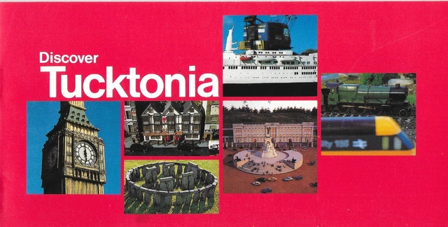 TUCKTONIA MODEL VILLAGE guide book / Brochure - circa early 80s £31.92 - PicClick UK