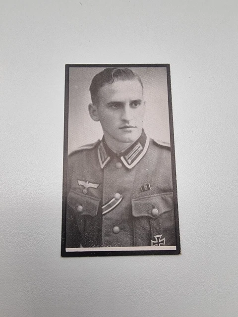 STERBEBILD 2.WK SANITÄTER Uffz. Mot. Inf.-Rgt. EUR 10,35 - PicClick DE