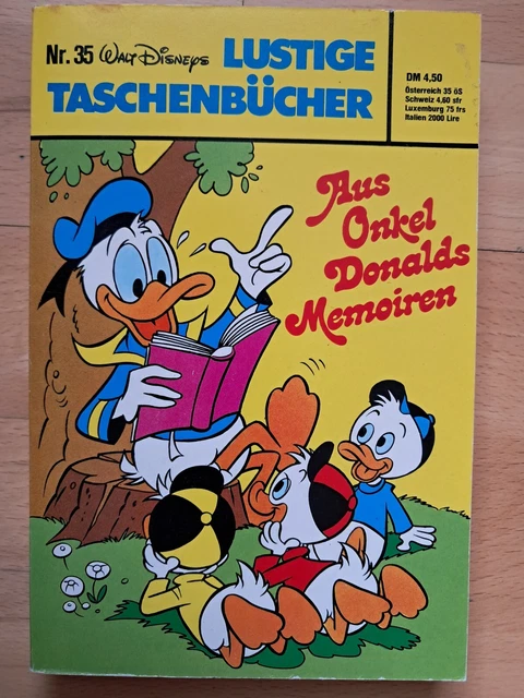 WALT DISNEYS LUSTIGE Taschenbücher Nr.35 Aus Onkel Donalds Memoiren ...