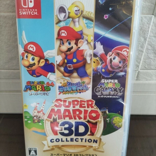 SUPER MARIO 3D Collection Nintendo Switch 64 Sunshine Galaxy All Stars ...