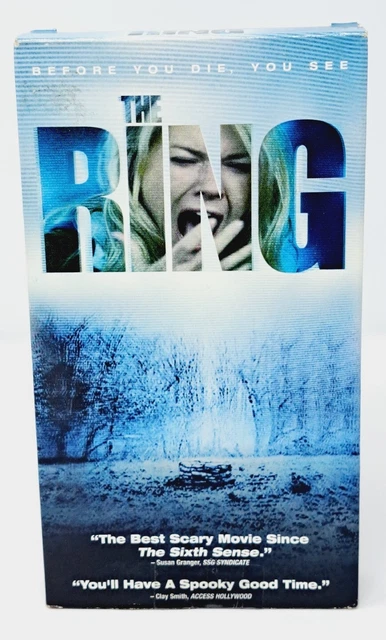 THE RING (VHS, 2003) Horror Ghost Naomi Watts Ringu $6.67 - PicClick CA