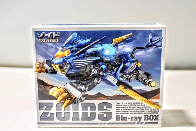 ZOIDS ZOIDS BLU-RAY Box Ltd Modello in plastica HMM Blade Liger Spedito ...