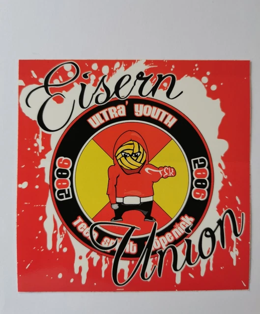 1. ULTRAS AUFKLEBER Union Berlin, Teen Spirit Köpenick, Wuhle Syndikat ...