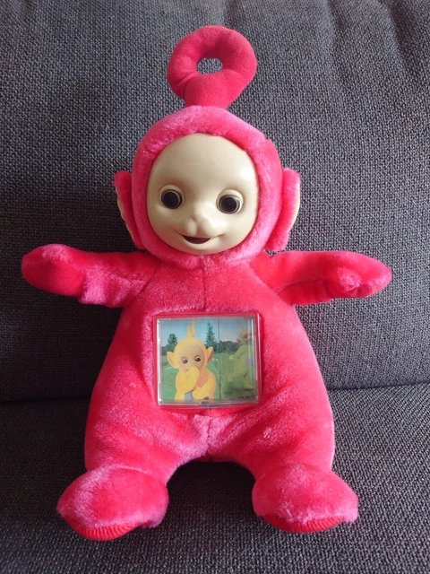 TELETUBBIES VINTAGE 1996 Po With Scrolling TV Tummy Musical Plush £19. ...