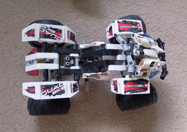 LEGO TECHNIC: QUAD-BIKE (8262), Complete set, worn sticker no box and ...