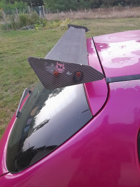 PEUGEOT 206 AILERON / becquet en carbone EUR 90,00 - PicClick FR