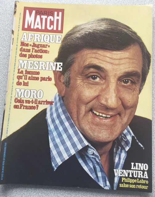 PARIS MATCH LINO Ventura N°1513 du 26 mai 1978 EUR 3,00 - PicClick FR