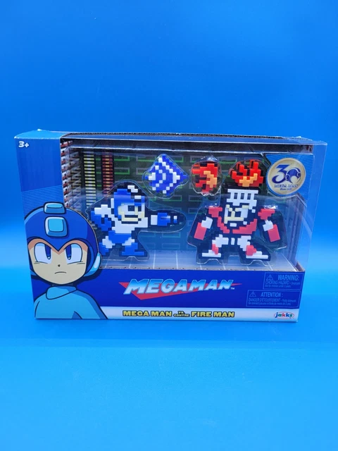 MEGA MAN VS Fireman Classic 8 Bit 2018 Jakks Pacific Figure $45.00 ...