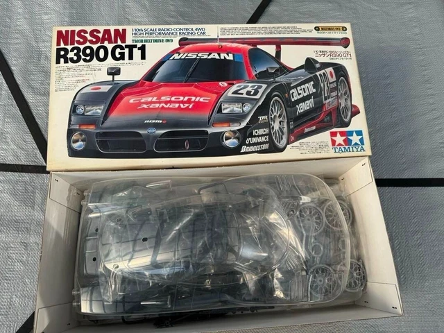 TAMIYA 1/10 SCALE Nissan R390 Gt1 Assembly Kit Used Good Condition With Box £420.68 - PicClick UK