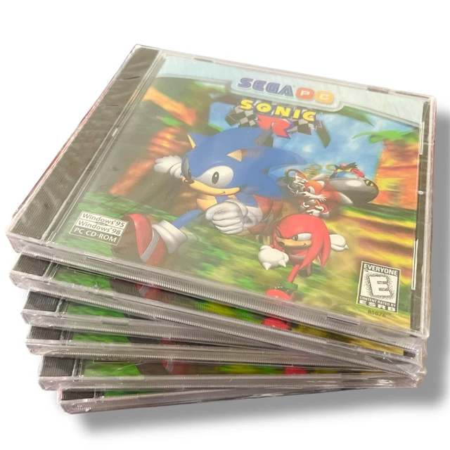 SONIC R: SEGA PC Windows 95/98 Game Disc Jewel Case CD-ROM — New ...