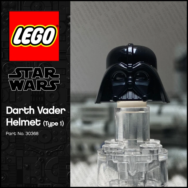 GENUINE LEGO STAR Wars Darth Vader helmet type 1 30368 £3.75 - PicClick UK
