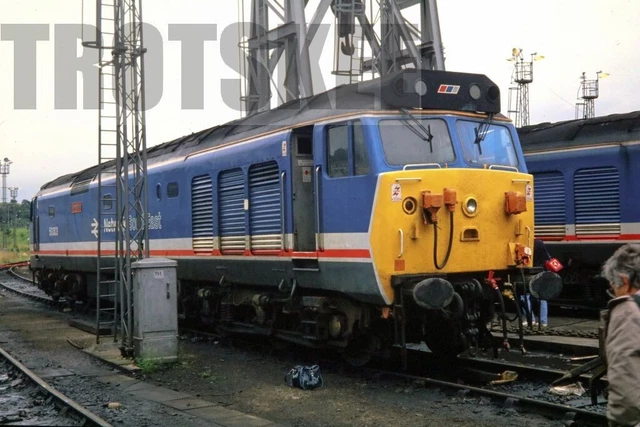 35MM SLIDE BR British Railways Diesel Loco Class 50 50003 Laira 1988 ...