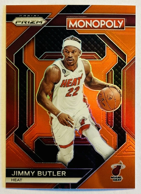 2023-24 PANINI PRIZM Monopoly Jimmy Butler Orange Prizm /124 Heat PS4 ...