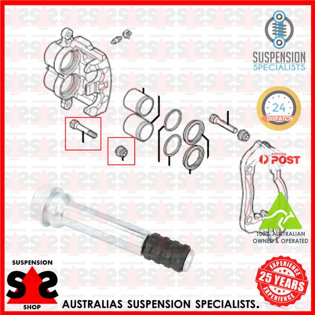FRONT AXLE GUIDE Bolt, Brake Caliper Suit KIA Sorento 1.6 T-GDi Hybrid AWD EUR 25,32 - PicClick FR