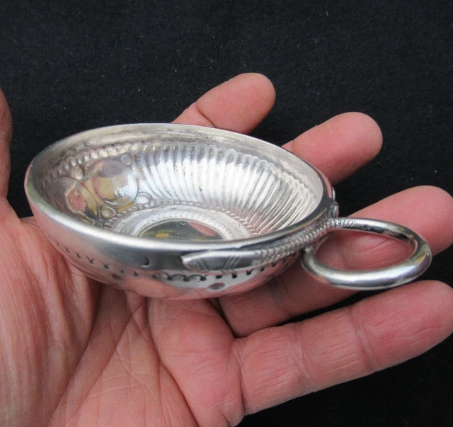 ANCIEN TASTEVIN ARGENT MASSIF MINERVE TASTE VIN 86 g 80 mm EUR 269,00 ...