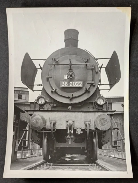 ALTES DAMPFLOK FOTO 38 2022 Deutsche Reichsbahn DDR 13x18 EUR 1,00 ...