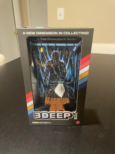 CULTUREFLY 3DEEP VHS Friday The 13th Part 3 Sculpted Replica 3-D Movie ...