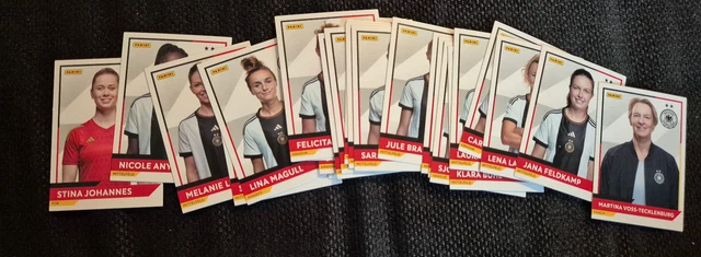 PANINI FUSSBALL TRADING Cards DFB Damen Frauen WM 2023 Deutschland 1 ...