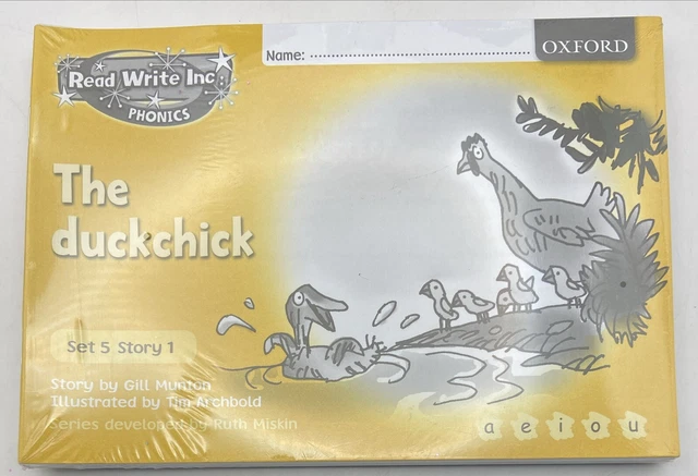 READ WRITE INC Black & White Phonics Set 5 Story 1 Oxford Pack Of 10 ...