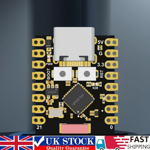 Esp32 C3 Dev Board 33 6v Power Supply Esp32 Supermini Low Power Black £719 Picclick Uk