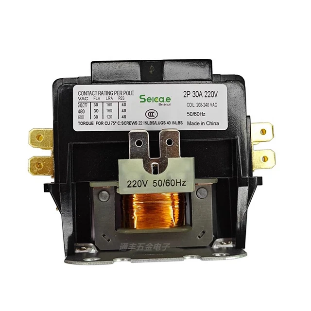 AIR CONDITIONER OUTDOOR Unit Compressor Relay AC Contactor For Midea ...
