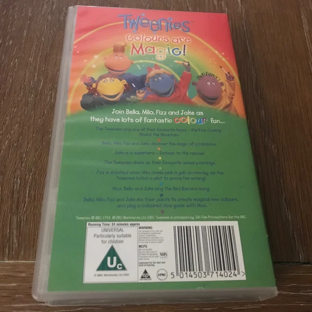 TWEENIES: COLOURS ARE Magic! [VHS] [VHS Tape] £5.00 - PicClick UK