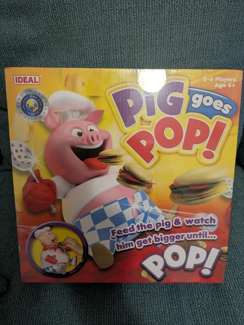 PIG GOES POP Action Board Game -Ideal , Brand New Sealed £21.99 ...