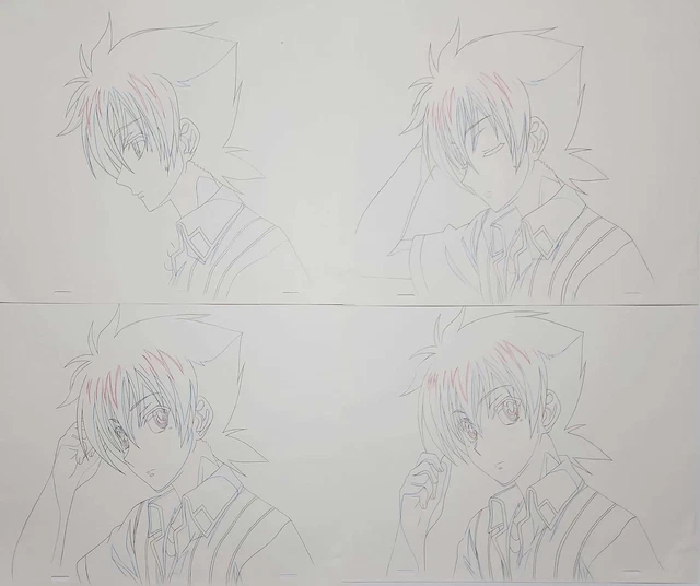 HIGH SCHOOL DXD Animation Production Cel Drawing Anime: 4 Sheets - 4108 ...