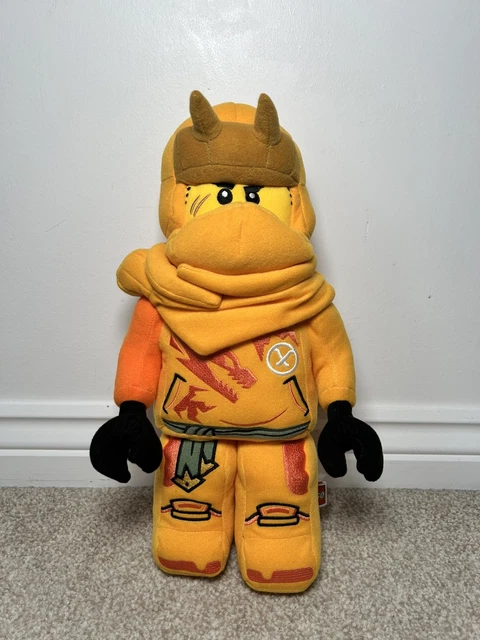 LEGO NINJAGO PLUSH Minifigure Arin Dragons Rising -Yellow Ninja Soft ...