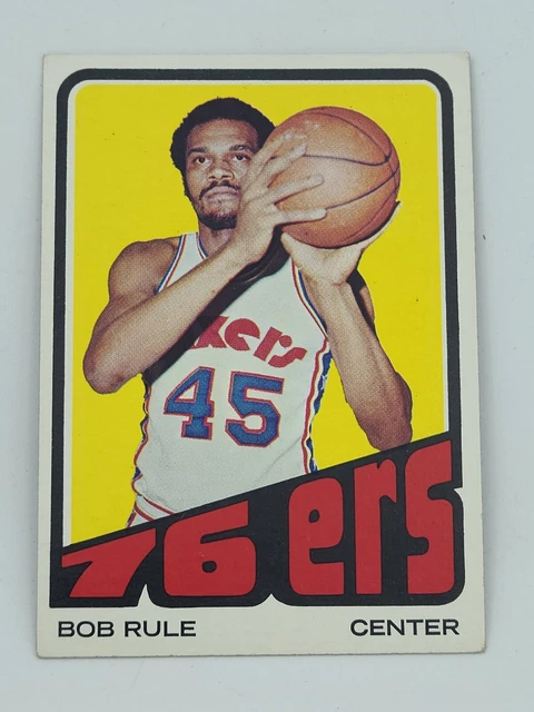 CARTE BASKETBALL TOPPS Bob Rule 1972 #40 EUR 1,22 - PicClick FR