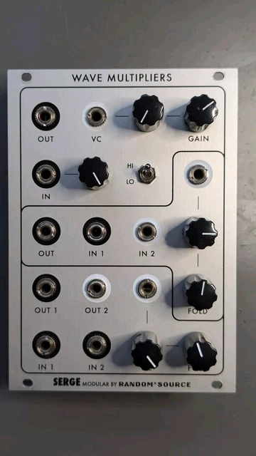 RANDOM SOURCE SERGE Wave Multipliers Eurorack £225.00 - PicClick UK