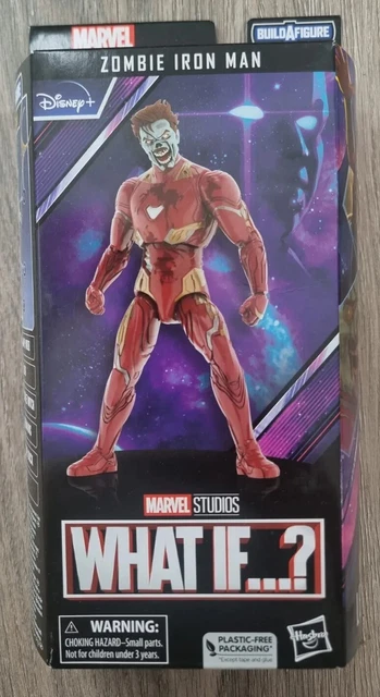 MARVEL LEGENDS SERIES: Disney Plus Zombie Iron Man PLUS: Khonshu Pieces ...