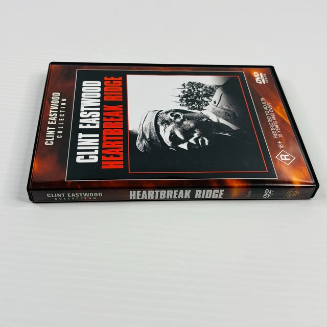HEARTBREAK RIDGE DVD Region 4 PAL Tracked Postage Clint Eastwood ...