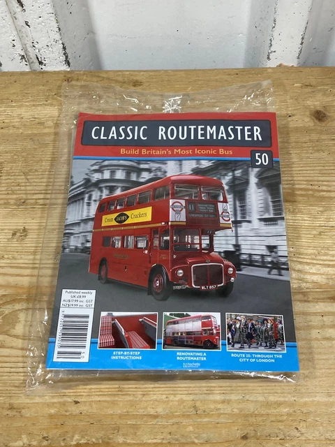 CLASSIC ROUTEMASTER BUS Build Britain's Most Iconic Bus Issue 50 New ...
