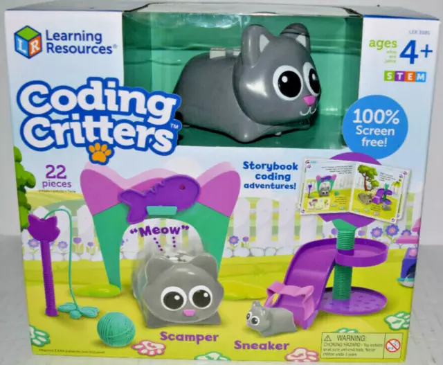 Learning Resources Coding Critters Scamper And Sneaker 3081 £14 47